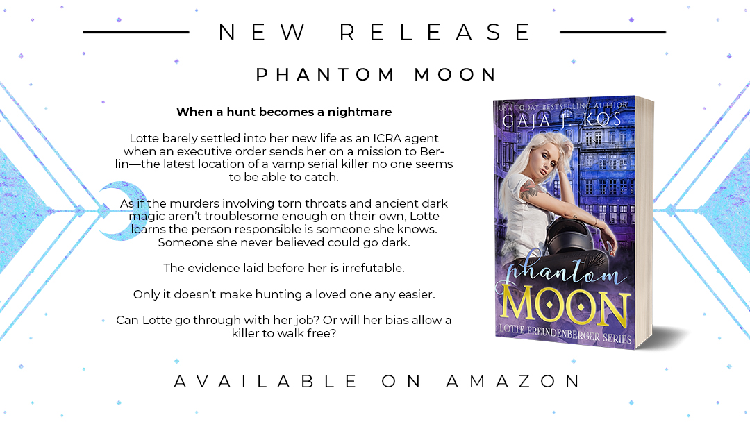 New release: PHANTOM MOON – GAJA J. KOS